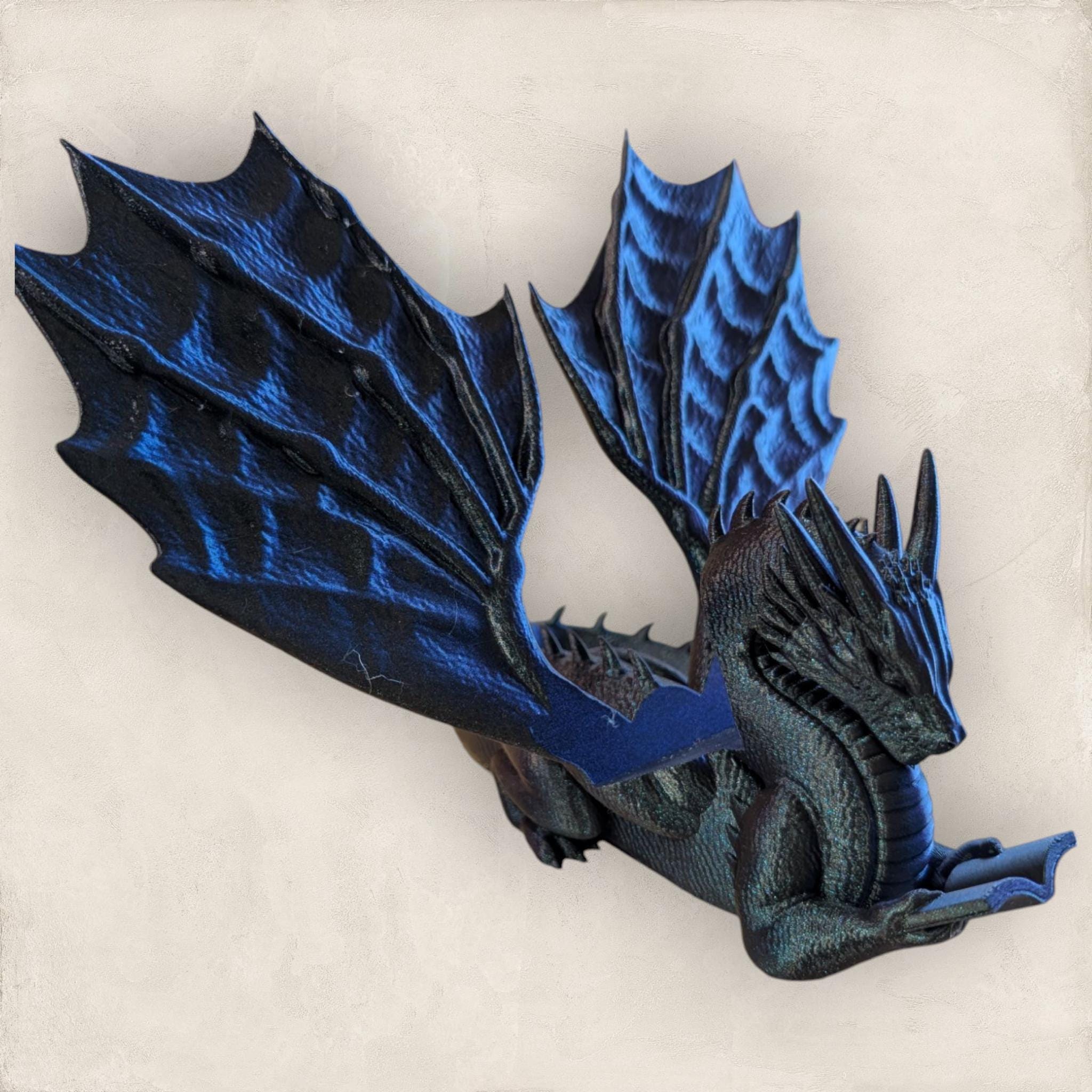 3D Printed Dragon Book Stand: Mythical Tablet Holder – Weiss Workshop